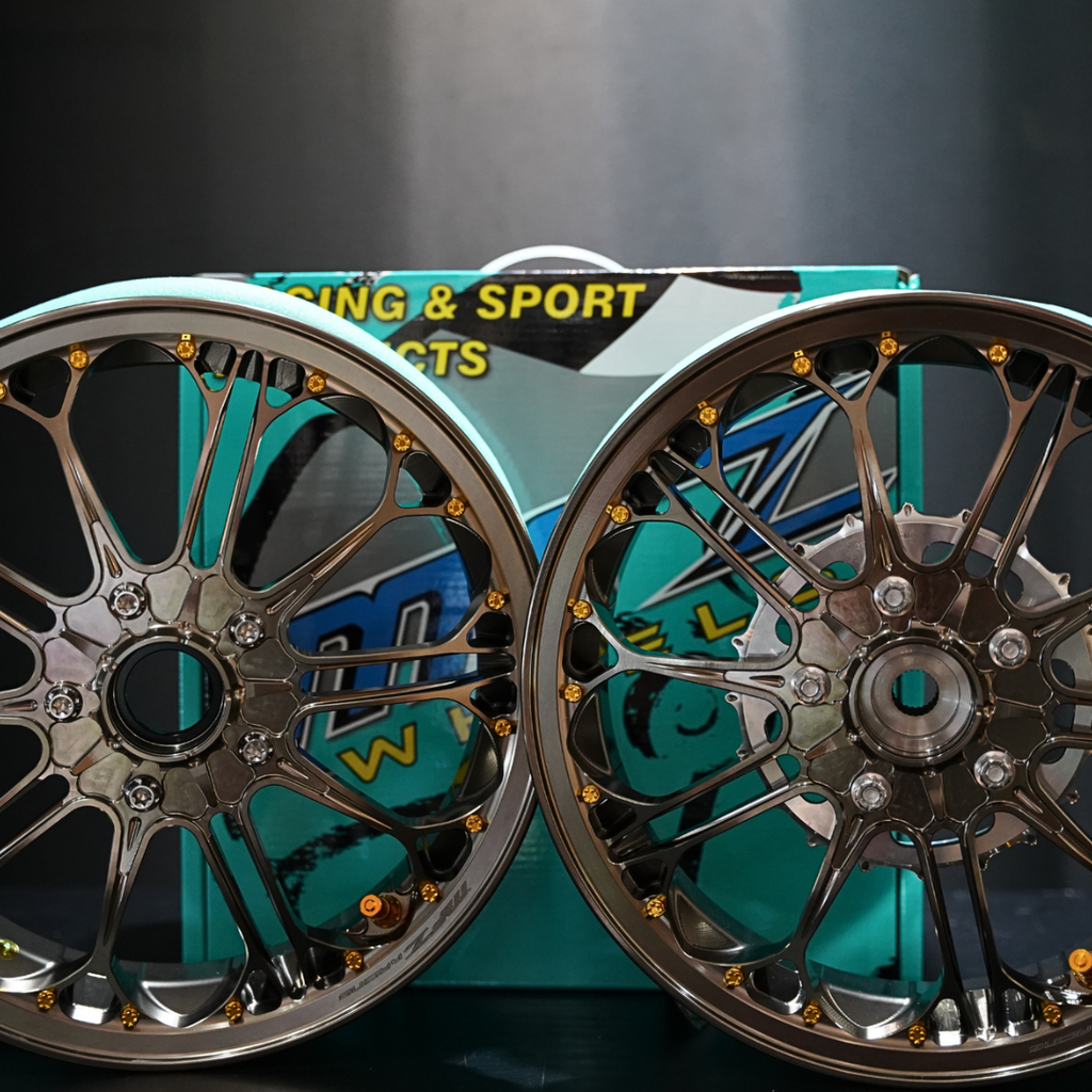 MÂM MFZ RACING VESPA V2 (MÀU TITAN GOLD)