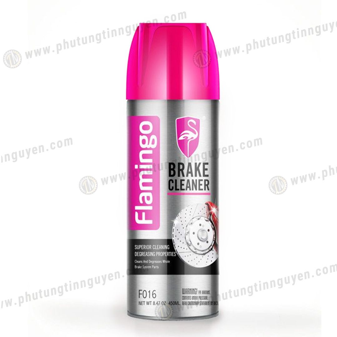 Dung dịch vệ sinh phanh Flamingo Brake Cleaner 450ml chính hãng mã F01