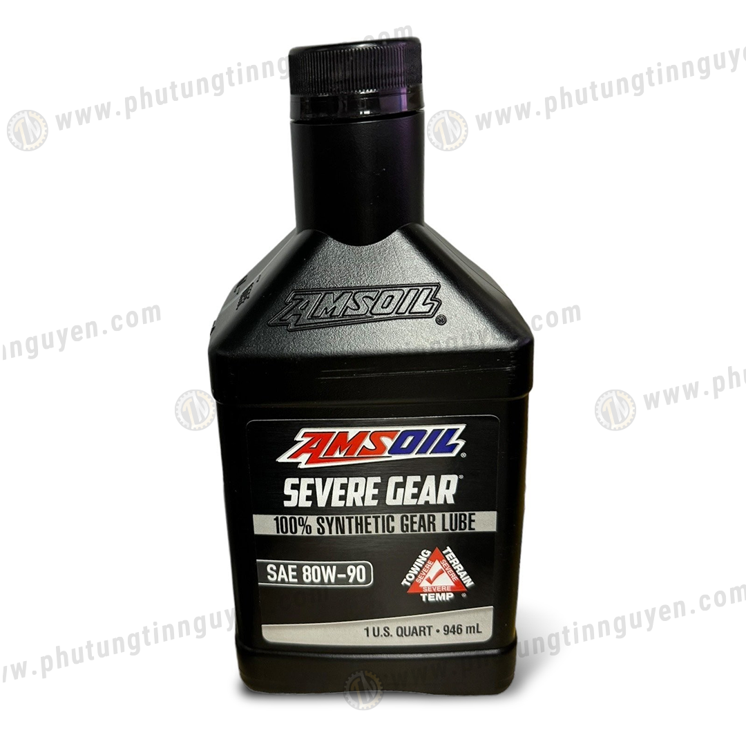 Nhớt lap Amsoil Severe Gear SAE 75W90 - 946ml