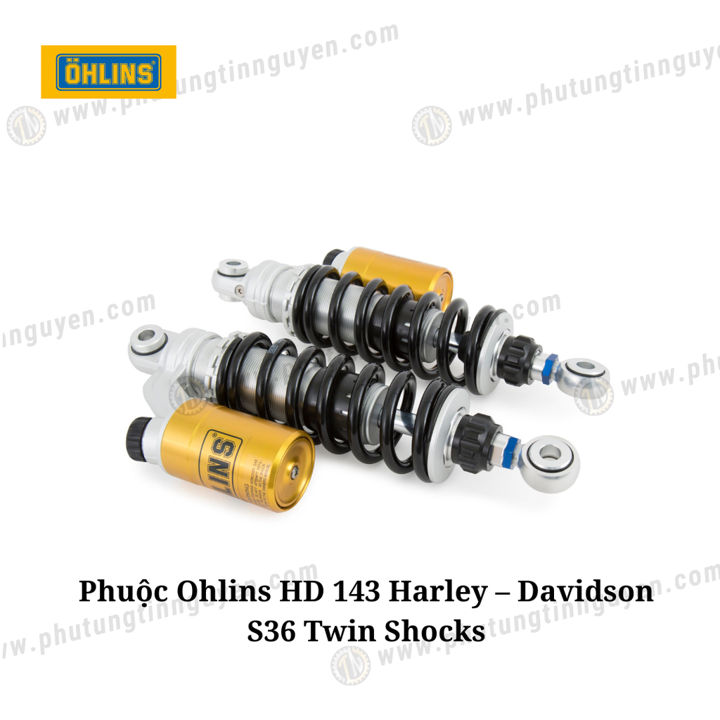 Phuộc Ohlins HD 143 Harley – Davidson S36 Twin Shocks