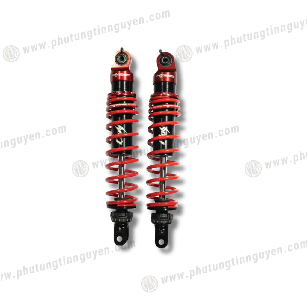 Phuộc Profender Flash Xmax 250/300 Không Bình Dầu ( Màu Đỏ )