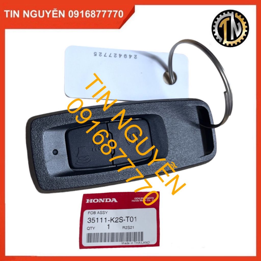 Remote/ Chìa khóa Vario 160, Click 160 mã K2S chính hãng Honda