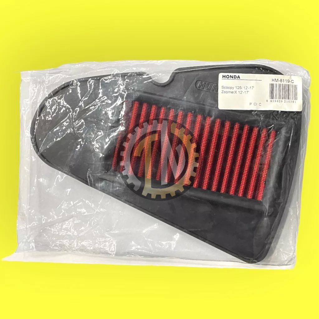 Lọc gió Scoopy, Zoomer X đời 2012-2020 chính hãng Hurricane mã HM-8119