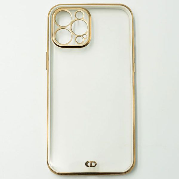 Ốp lưng iP12 Pro Max dẻo trong viền Double Color | Phuongtung.vn