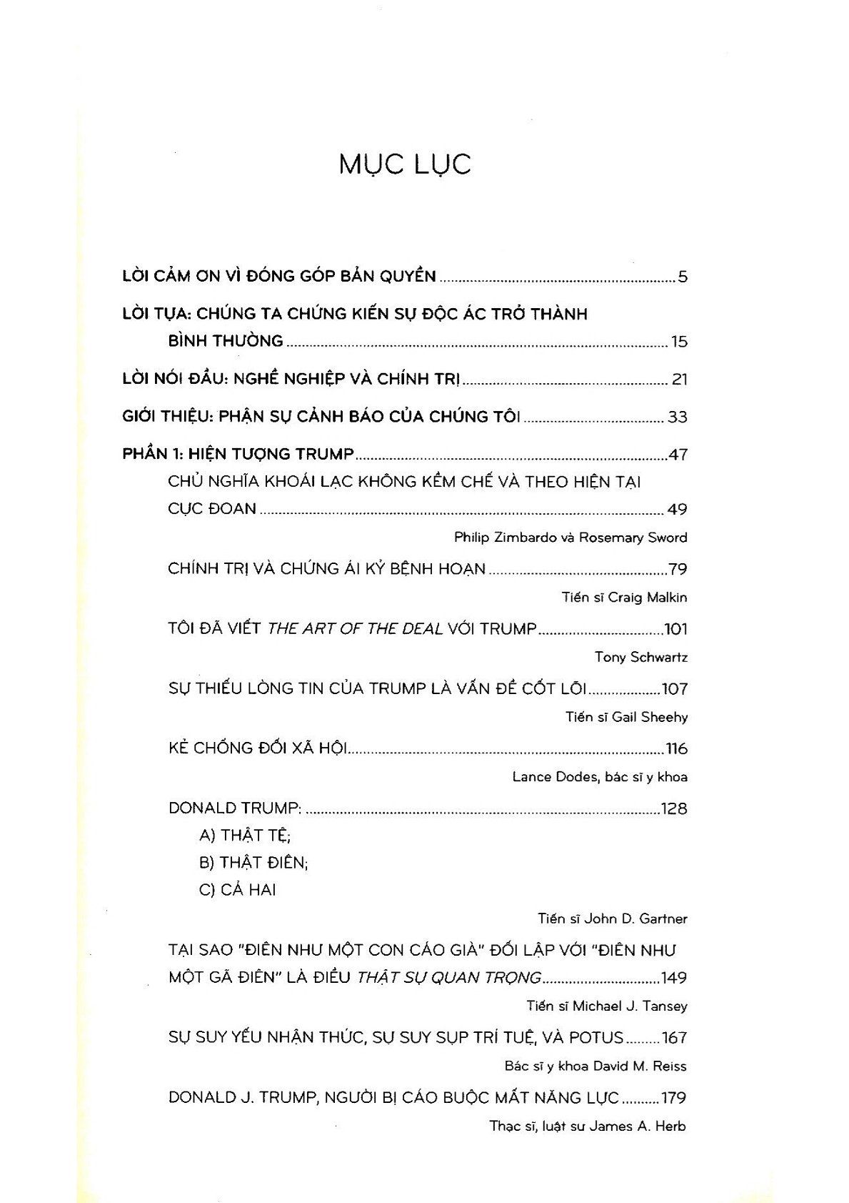 Donald Trump Dưới Góc Nhìn Của Tâm Lý Học - Bandy X Lee – Bến Nghé Books