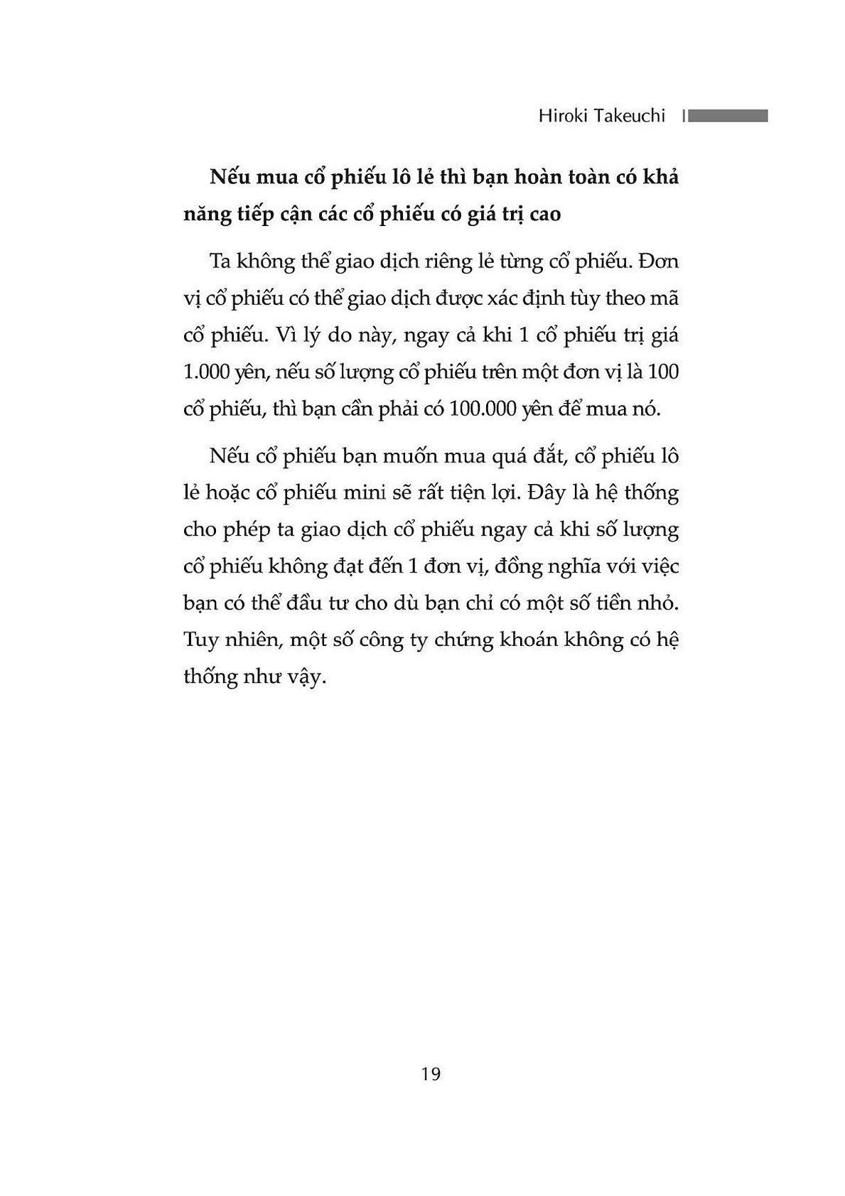 Kỹ Thuật Phân Tích Biểu Đồ Chứng Khoán - Hiroki Takeuchi – Bến Nghé Books