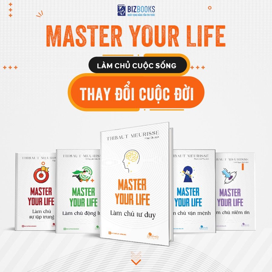 Bộ Sách 5 Cuốn Master Your Life: Làm Chủ Cuộc Sống, Thay Đổi Cuộc Đời ...