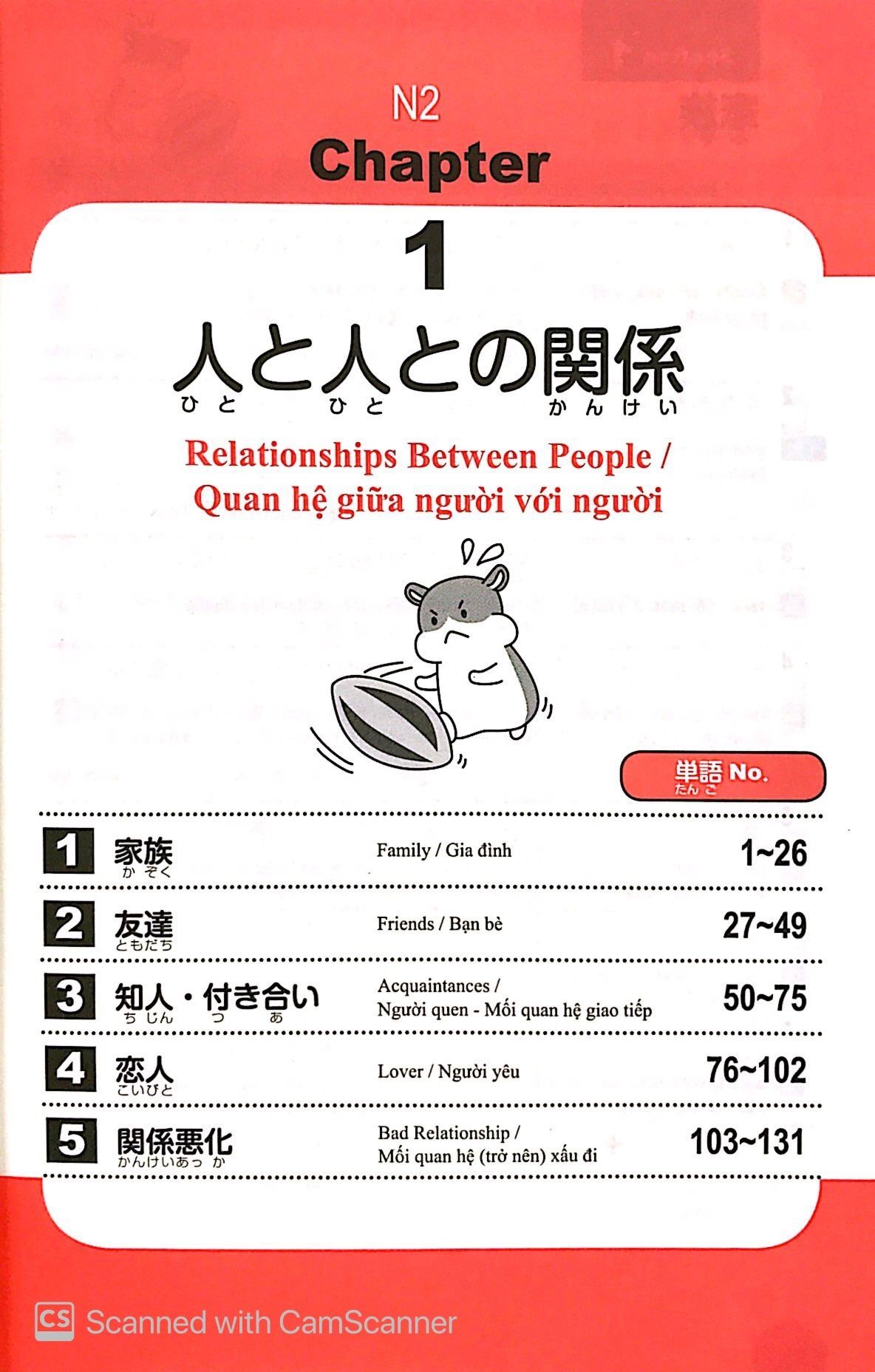 2500 Từ Vựng Dành Cho Kỳ Thi Năng Lực Nhật Ngữ N2 - Arc Academy – Bến Nghé Books