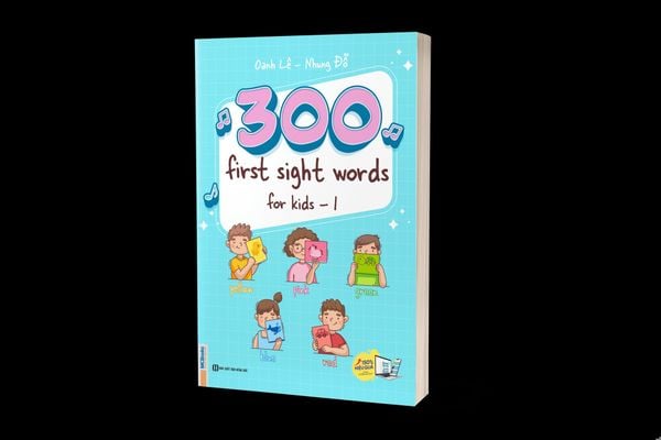 300 first sight words for kids - 1 – Bến Nghé Books