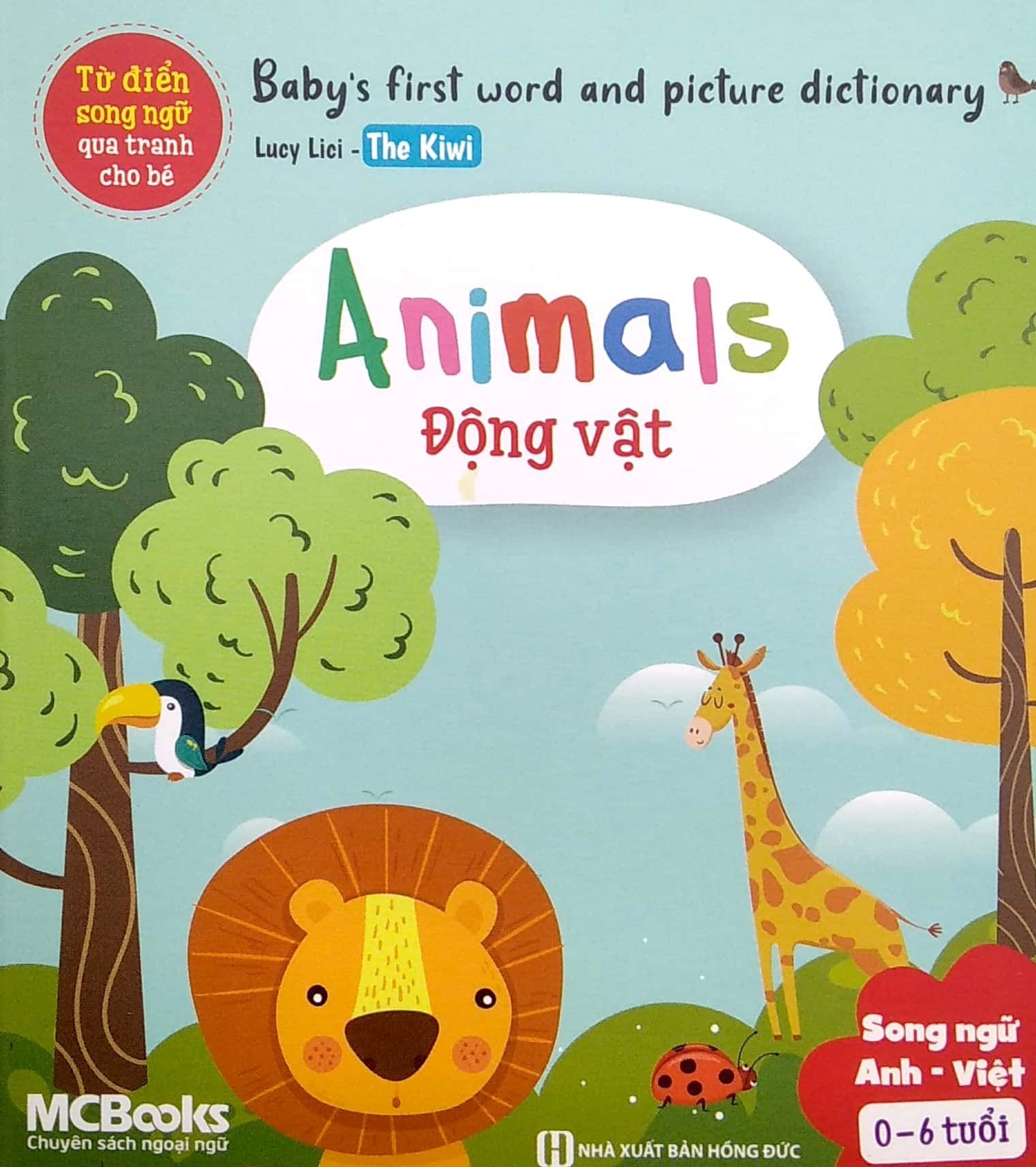 Combo Baby's first word and picture dictionary - Từ điển song ngữ qua – Bến Nghé Books
