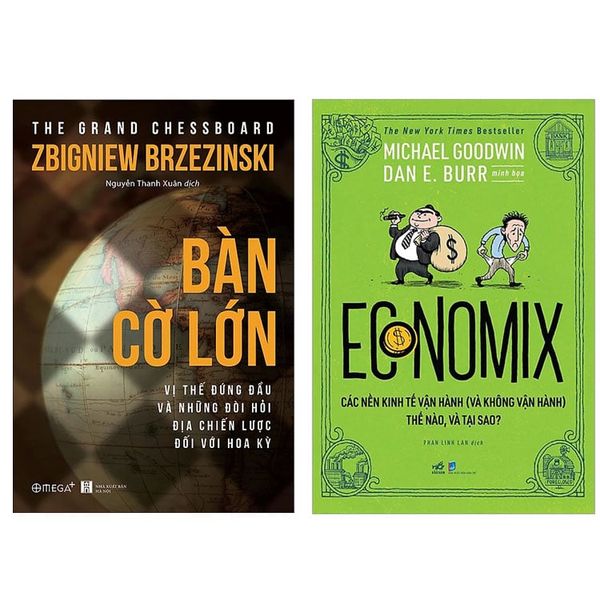 Combo 2 quyển Bàn Cờ Lớn + Economix – Bến Nghé Books