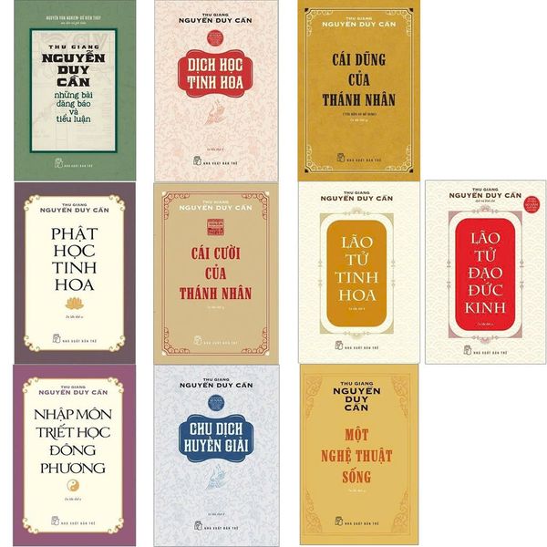 Bộ Sách Thu Giang Nguyễn Duy Cần (10 Cuốn) – Bến Nghé Books