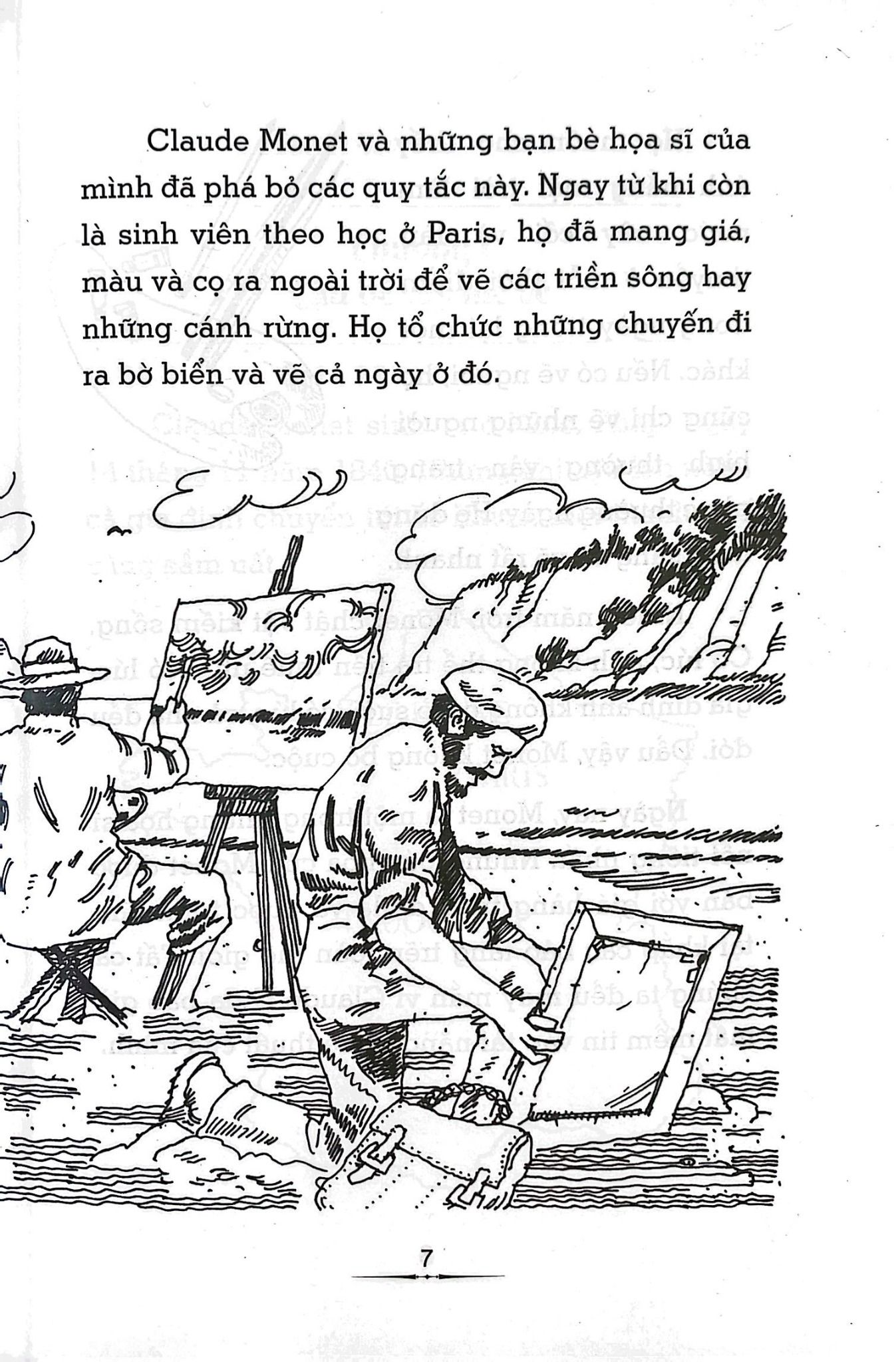 Claude Monet Là Ai - Ann Waldron, Stephen Marchesi – Bến Nghé Books