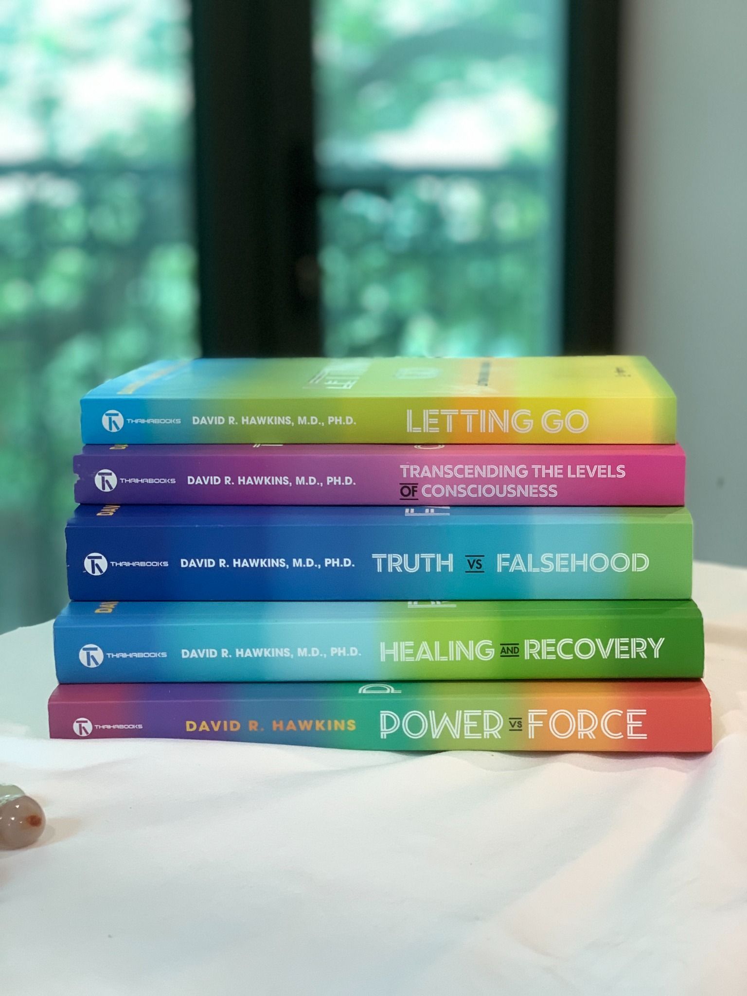 Bộ sách David R. Hawkins (5 quyển): Letting Go, Power vs Force, Heali ...