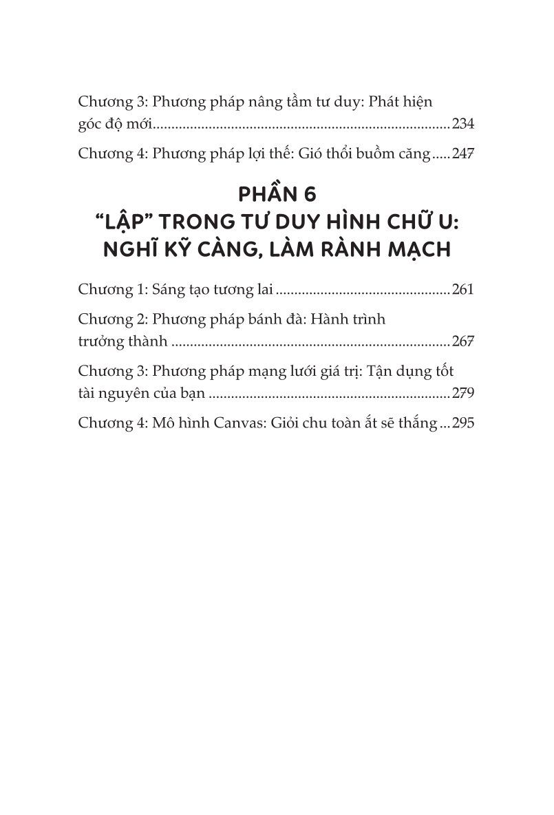 Tư Duy Hình Chữ U: Lối Tư Duy Mở Cửa Cho Tương Lai Đột Phá - Thẩm Thác – Bến Nghé Books