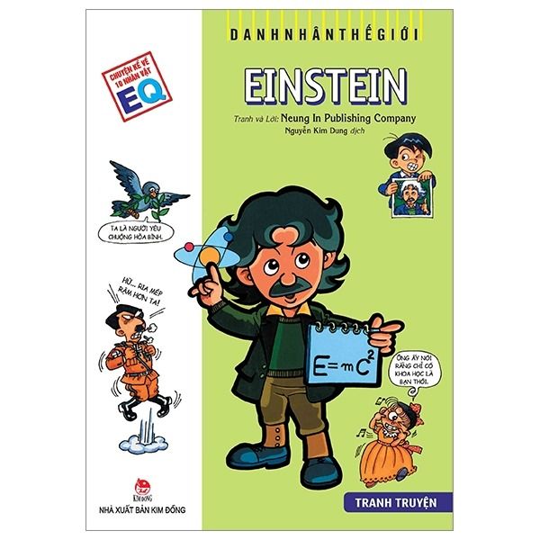 Combo 5 Quyển Danh Nhân Thế Giới ( Einstein + Fabre + Helen + Marie Cu ...