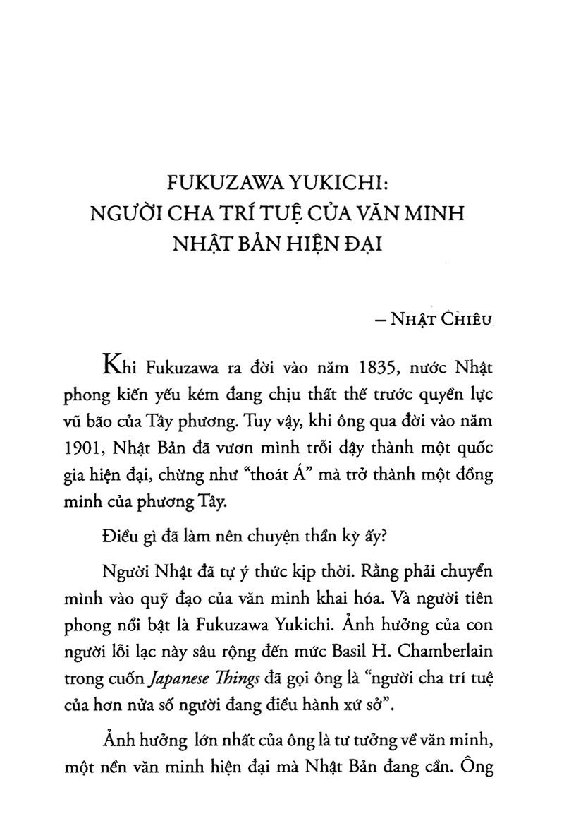Khái Lược Văn Minh Luận - Fukuzawa Yukichi – Bến Nghé Books