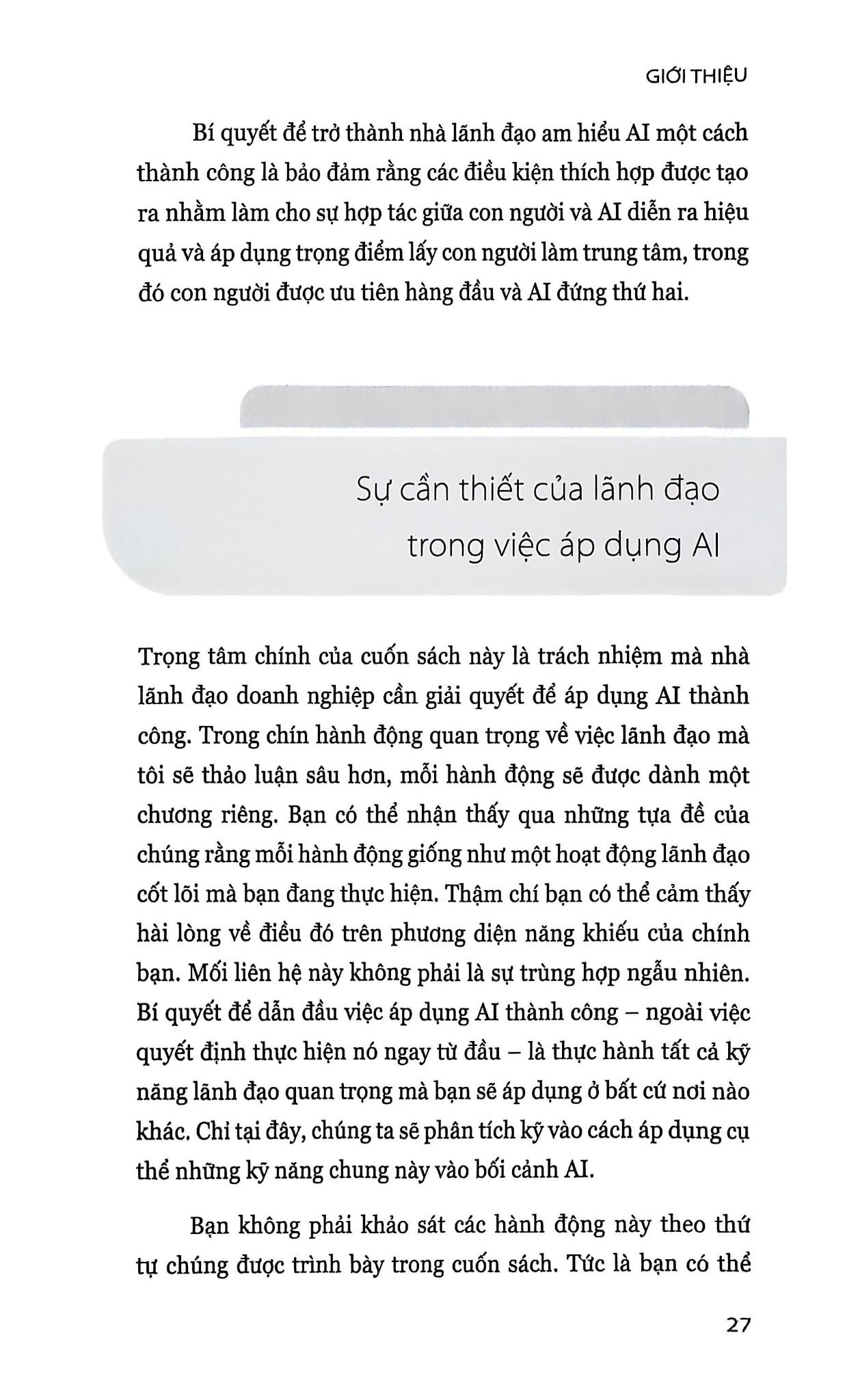 Lãnh Đạo Am Hiểu Ai | The Ai-Savvy Leader - David De Cremer – Bến Nghé ...