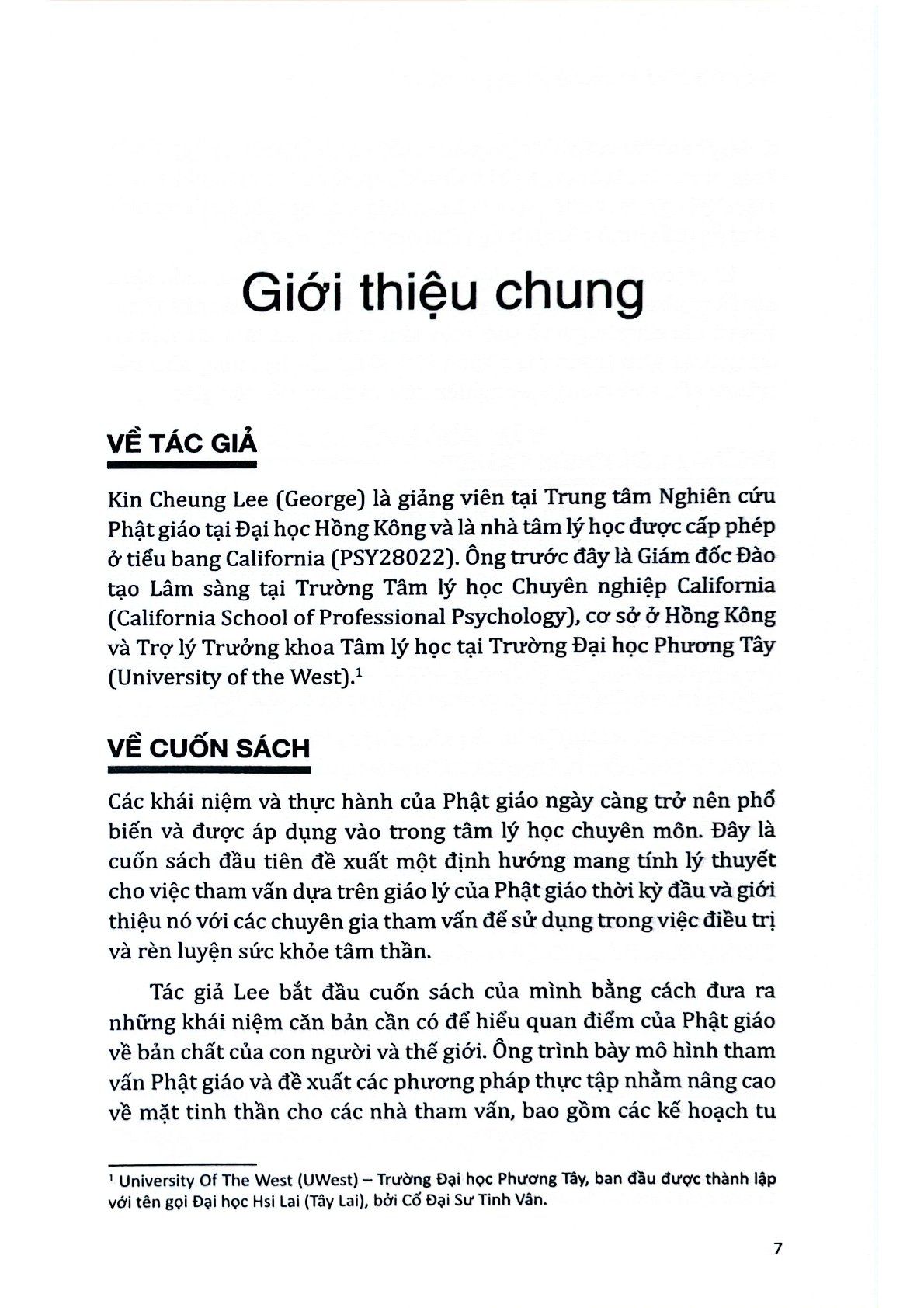 Tham Vấn Tâm Lý Trên Nền Tảng Phật Giáo - Kin Cheung Lee – Bến Nghé Books