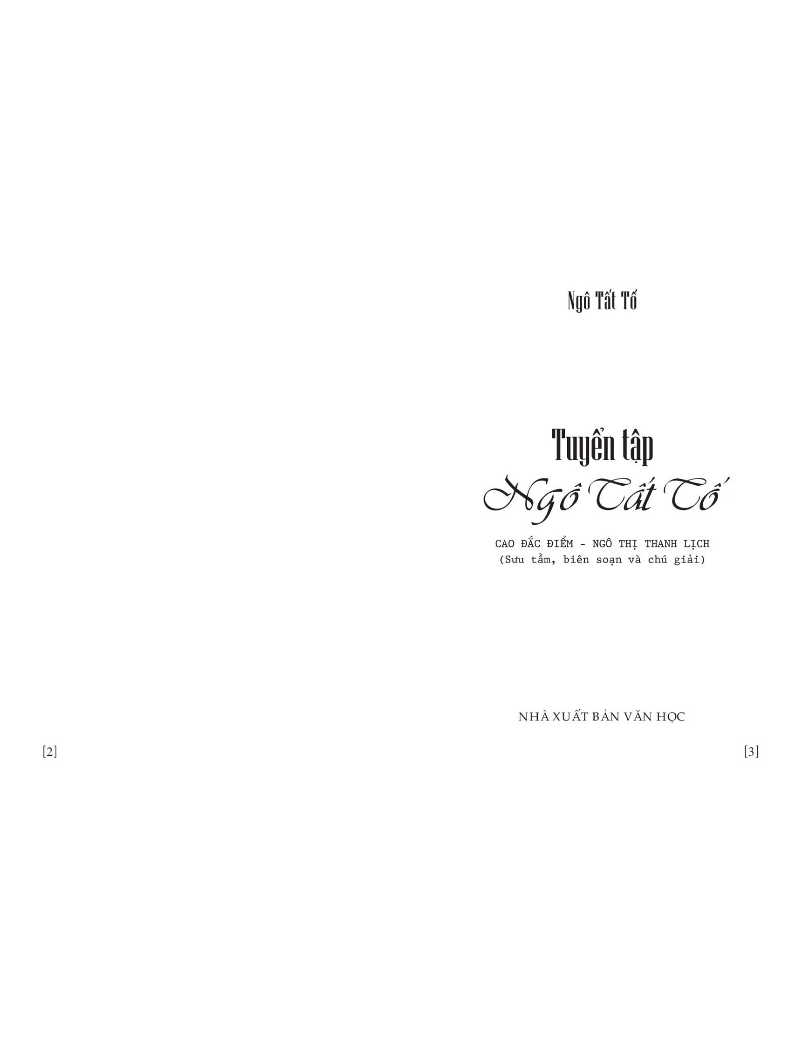 Tuyển tập Ngô Tất Tố – Bến Nghé Books