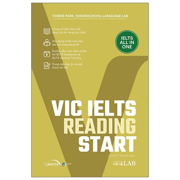 Combo 2 Quyển: Vic Ielts Reading Start + Vic Ielts Writing Start – Bến Nghé Books