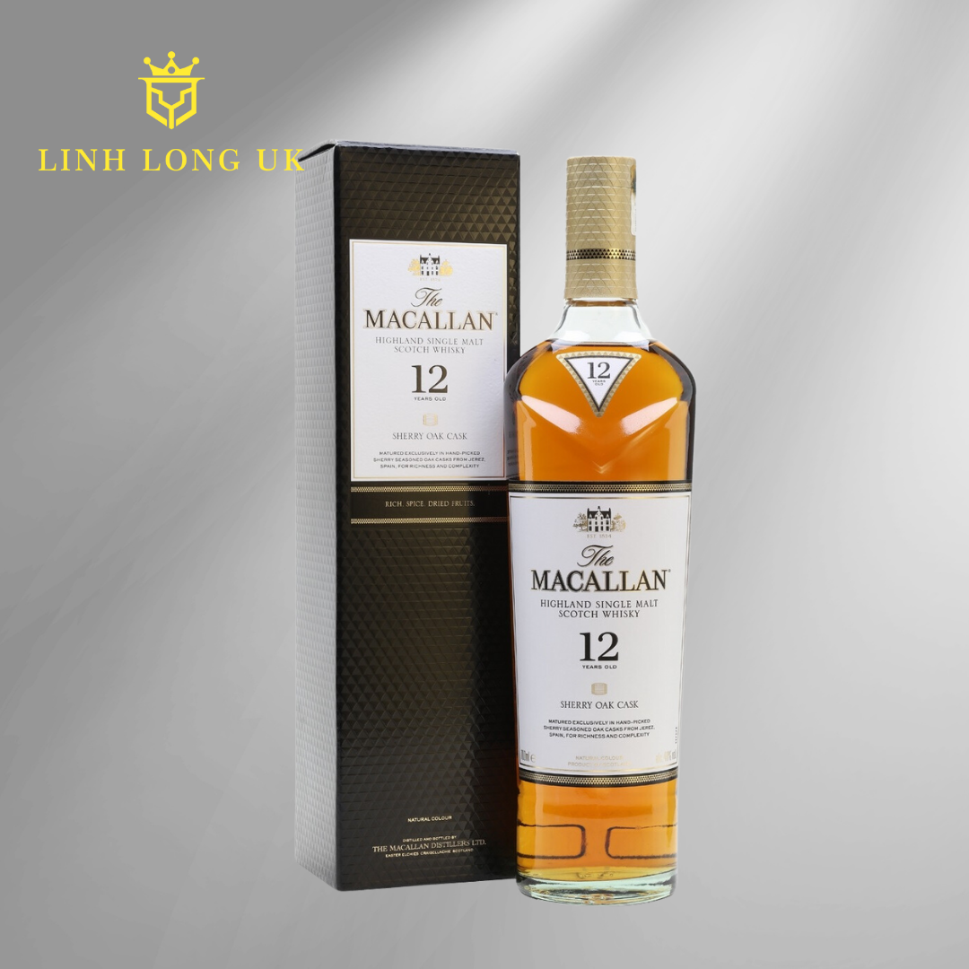 Macallan 12 Sherry Oak UK – ruoulinhlong