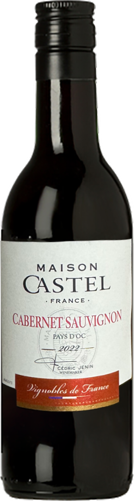 Maison Castel, Cabernet Sauvignon, IGP d'Oc, 18.7cl