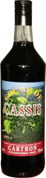 Joseph Cartron, Creme de Cassis Carte Bleue, 100cl
