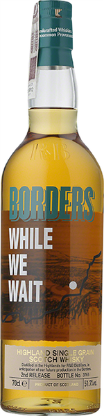 Borders While We Wait Single Grain Scotch Whisky