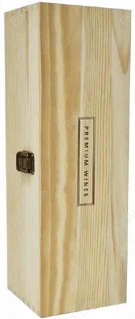 Wooden flip top box store
