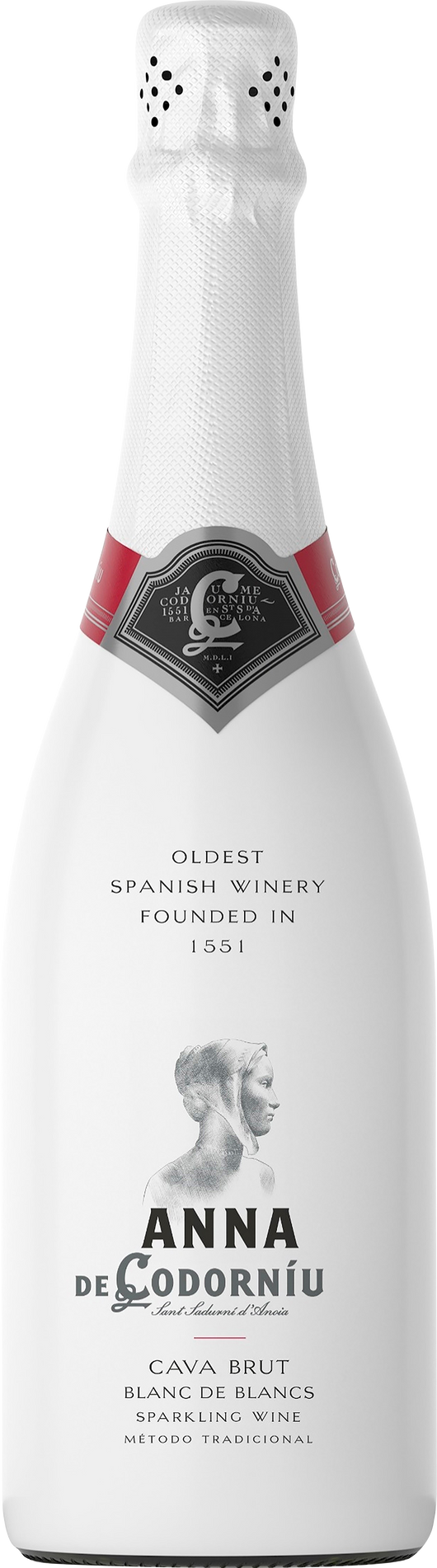 Anna de Codorniu, Blanc de blancs Brut Reserva, DO Cava (Chardonnay)