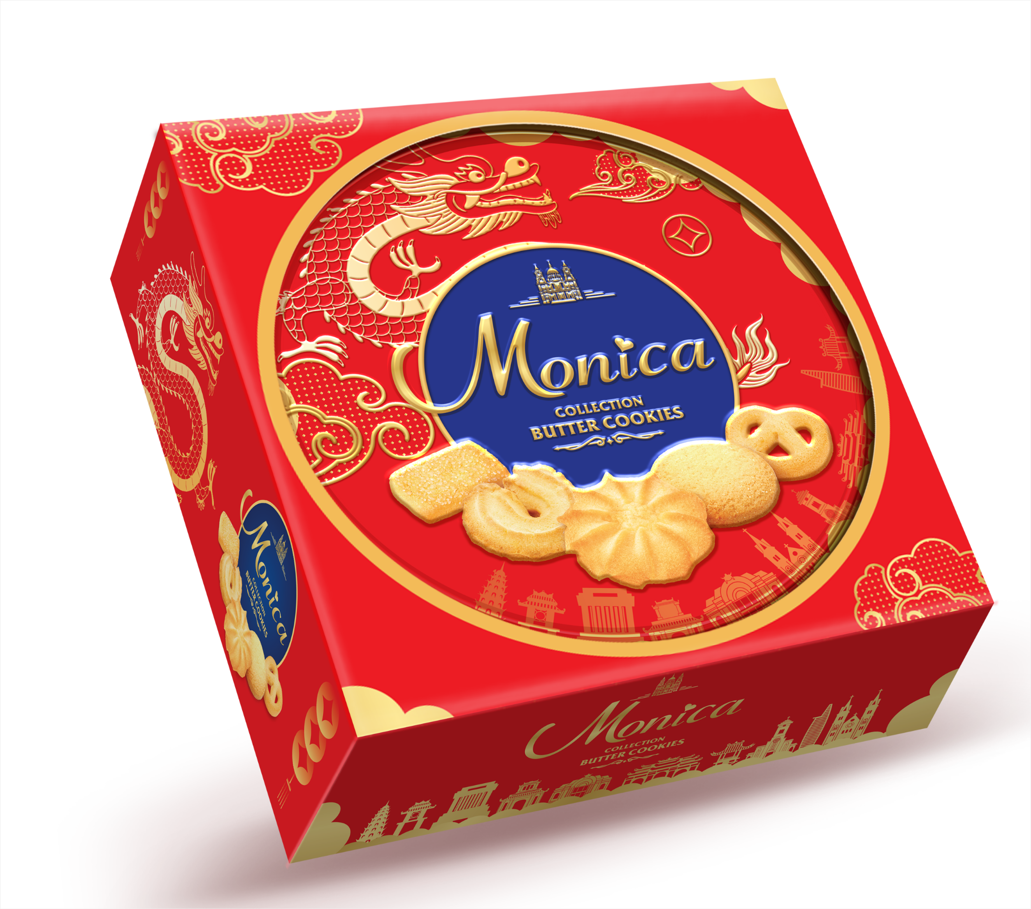 Monica Butter Cookies 380g (Limited Edition) – Bánh kẹo Tràng An