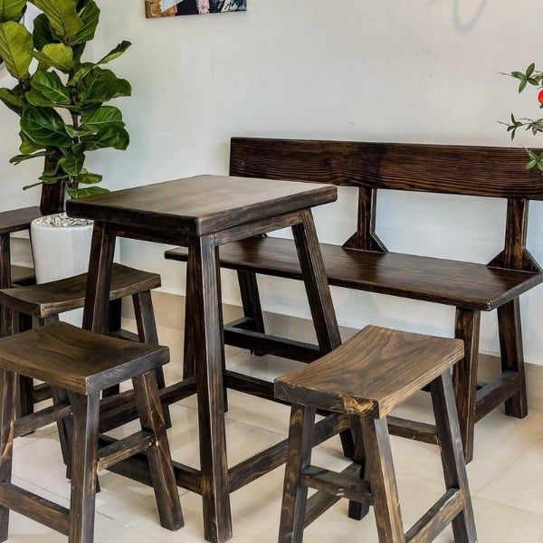 Nai Cha Tea Coffe - Bàn ghế Sạp Gỗ – noithatsapgo