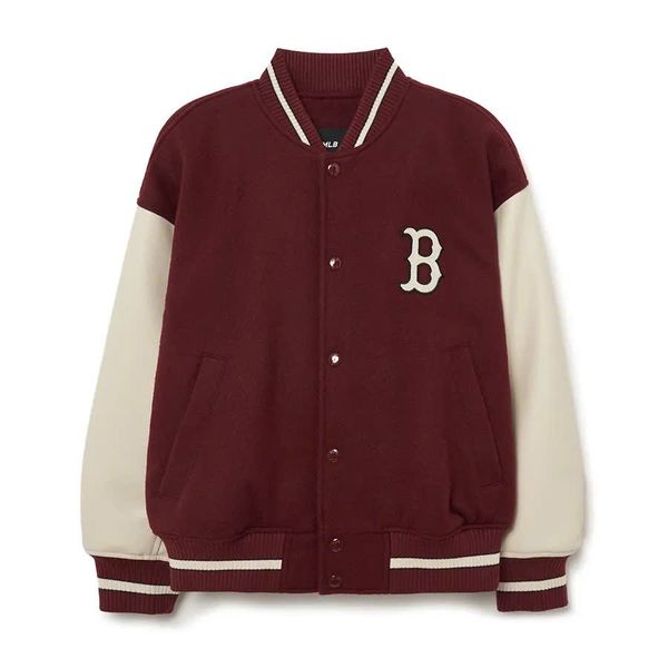 Áo Khoác Bomber MLB Varsity Boston Red Sox 3AJPV0534-43BDS Màu Đỏ ...