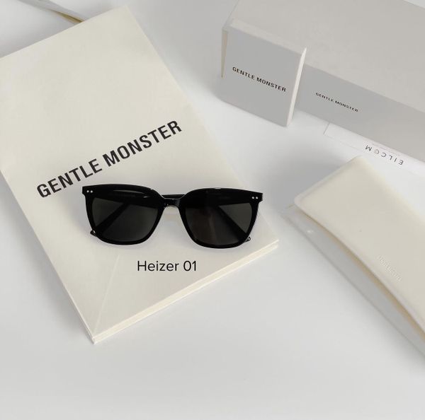 Kính Mát Gentle Monster Heizer 01 Màu Đen – Bear Mon Auth