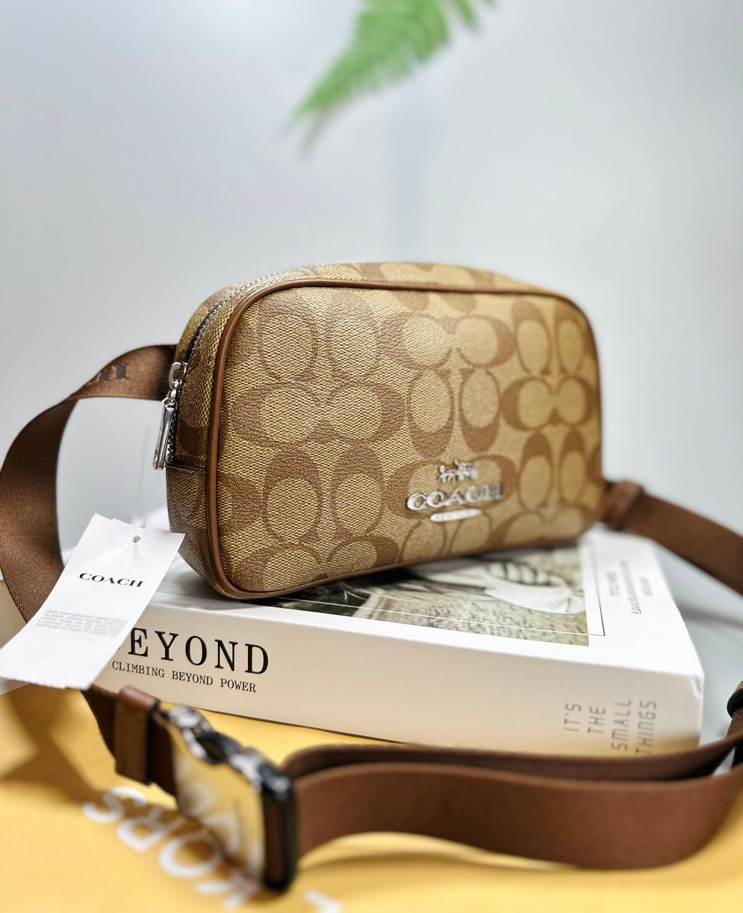 Coach Pace Belt Bag In Signature Canvas CR137 – Bear Mon Auth