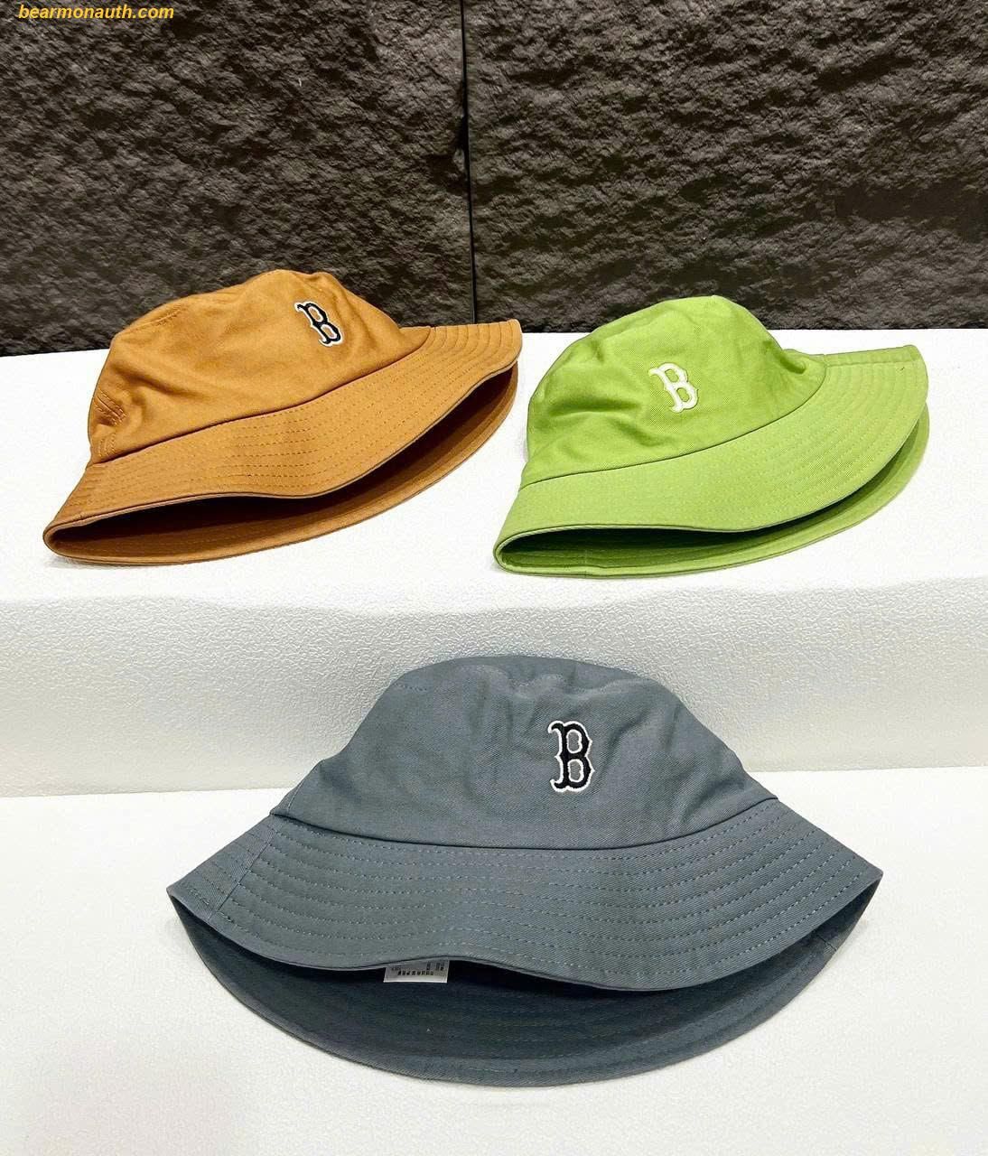 Mũ Bucket MLB Common Rookie Bucket Boston Red Sox 3AHT7702N-43GRS ...