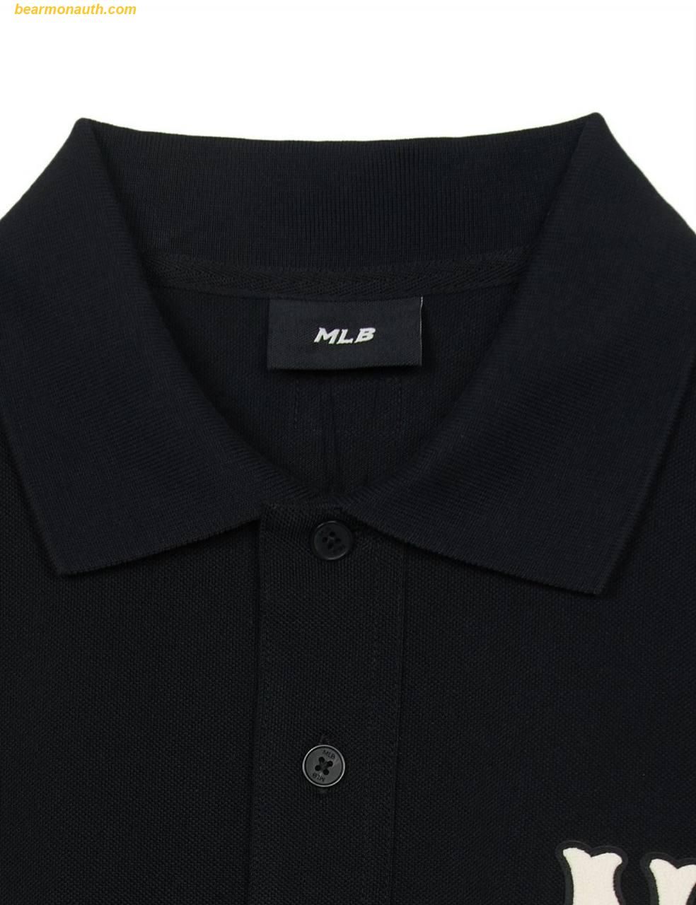 Áo Polo MLB Basic Coopers Logo Over Fit - NEW YORK YANKEES 3APQB0353-5 ...