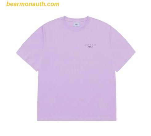 Áo Phông ADLV Basic Logo Season 3 Tím Nhạt – Bear Mon Auth