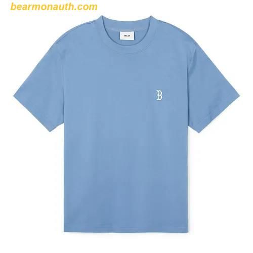 Áo Phông MLB Logo Boston Red Sox 3ATSB0243-43INP Tshirt Màu Xanh Blue ...