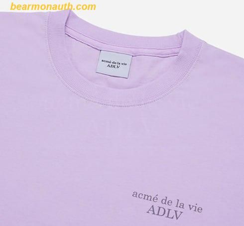 Áo Phông ADLV Basic Logo Season 3 Tím Nhạt – Bear Mon Auth