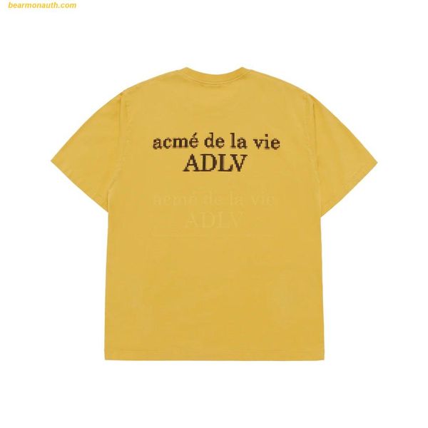 Áo Phông ADLV Pixel Basic Logo Vàng – Bear Mon Auth