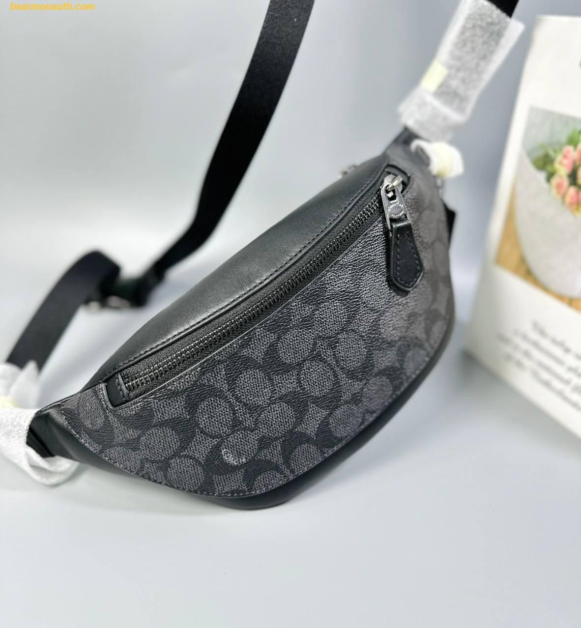 Túi Đeo Hông Coach Warren Mini Belt Bag In Signature Canvas CW369 ...