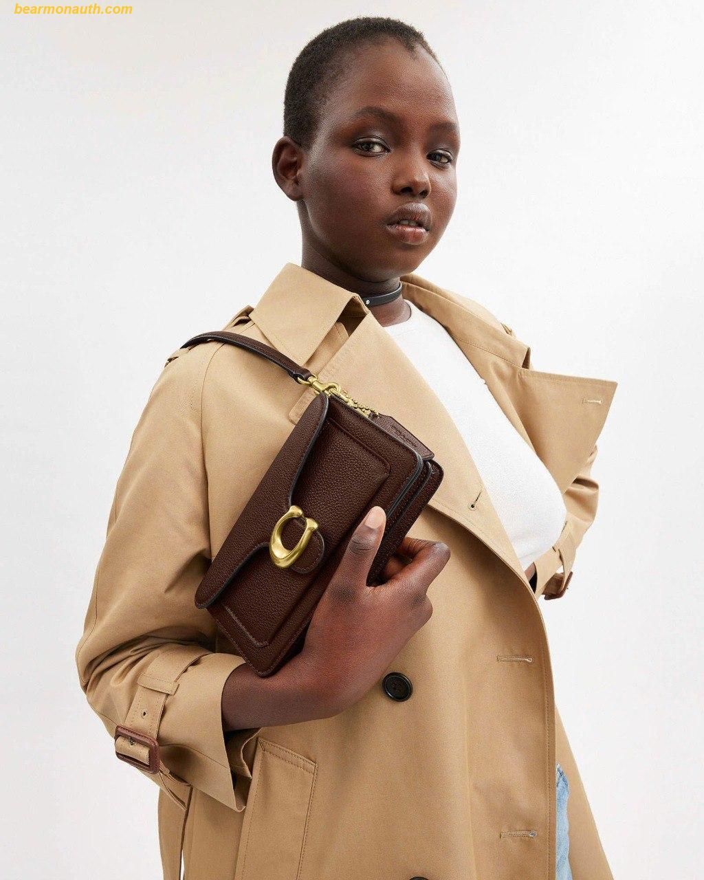 Túi Xách Coach Tabby Shoulder Bag 20 CY201 Màu Nâu Socola – Bear Mon Auth