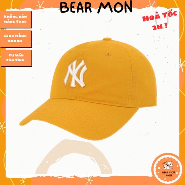 Mũ MLB CP66 N-Cover Ball Cap New York Yankees 32CP66111-50D Màu Vàng ...