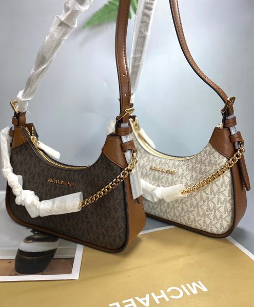 Túi Đeo Vai Nữ Michael Kors MK Wilma Medium Signature Logo Shoulder Ba ...