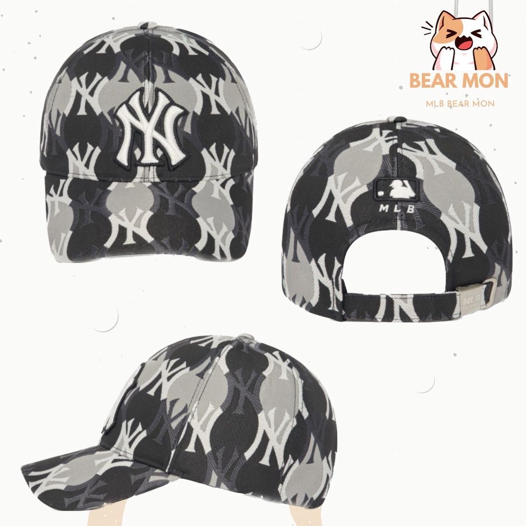 Mũ Bóng Chày MLB Argyle Monogram Structure Ball Cap New York Yankees 3 ...