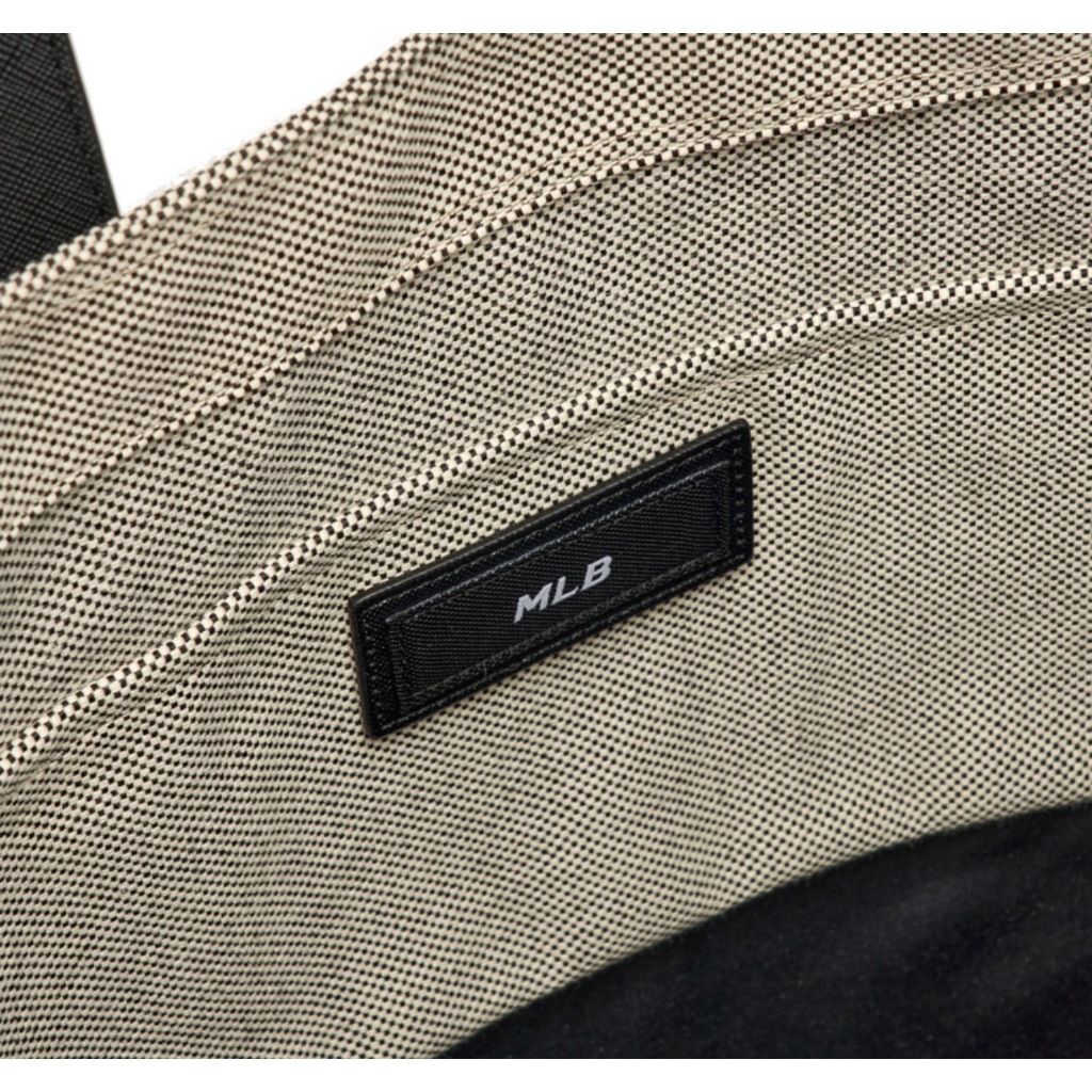 Túi tote MLB chữ nhật Basic Canvas Vertical 3Aorm033N Màu Trắng Logo B ...