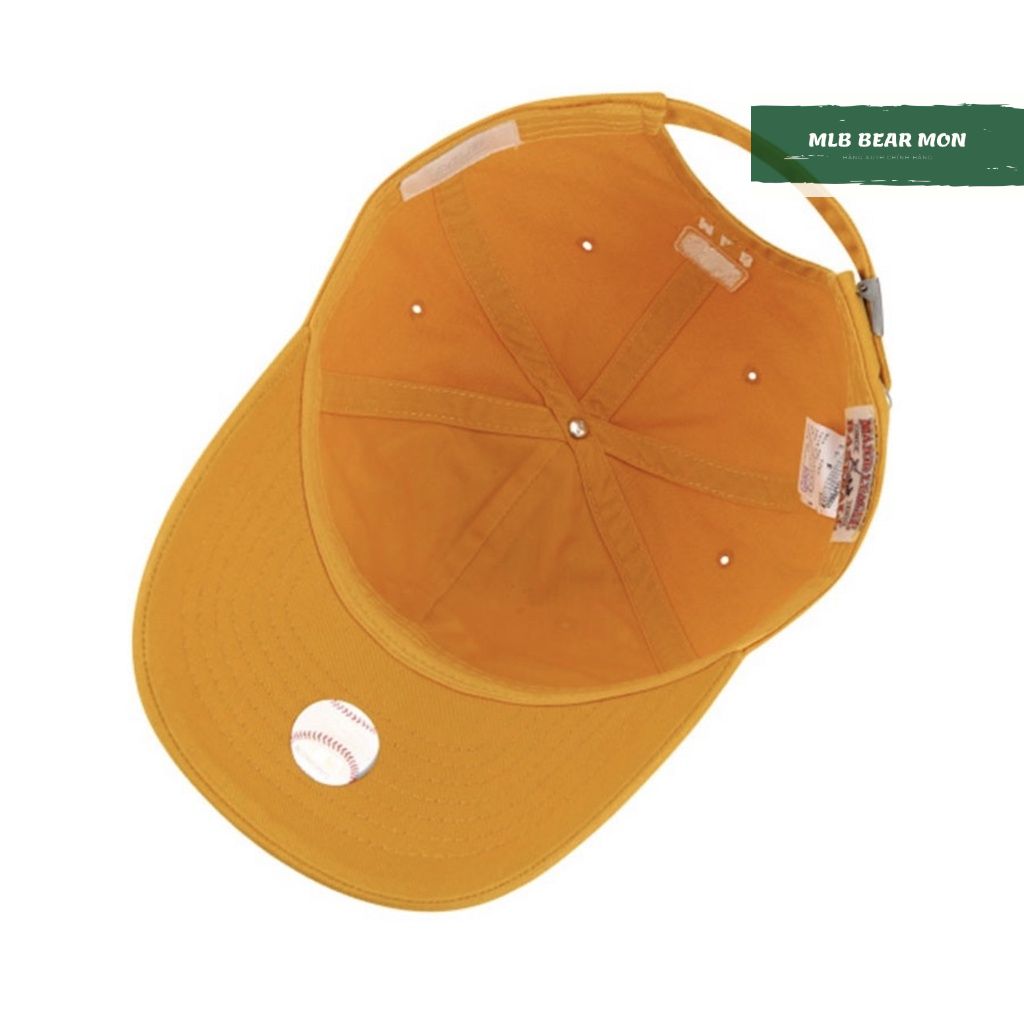 Mũ MLB CP66 N-Cover Ball Cap New York Yankees 32CP66111-50D Màu Vàng ...