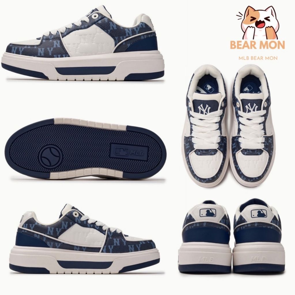 Giày Thể Thao MLB Chunky Liner Classic Monogram New York Yankees 3Asxc ...